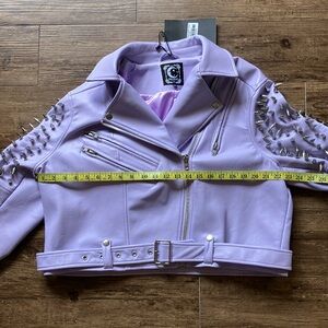 Killstar | Jackets & Coats | Nwt Killstar Disharmony Spike Studded ...